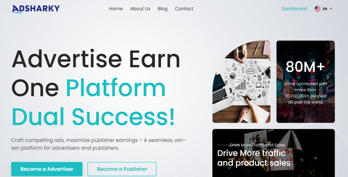 AdSharky - Grow Your Revenue | Boost Your Business Exposure